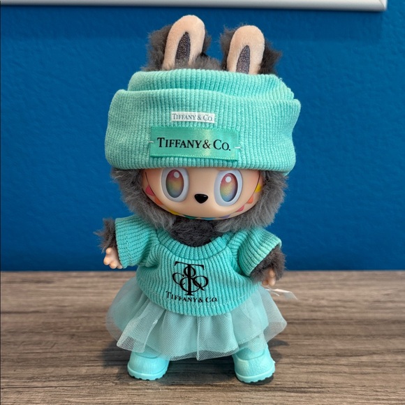 Tiffany & Co. | Toys | Tiffany Co Teal Labubu Outfit With Skirt | Poshmark